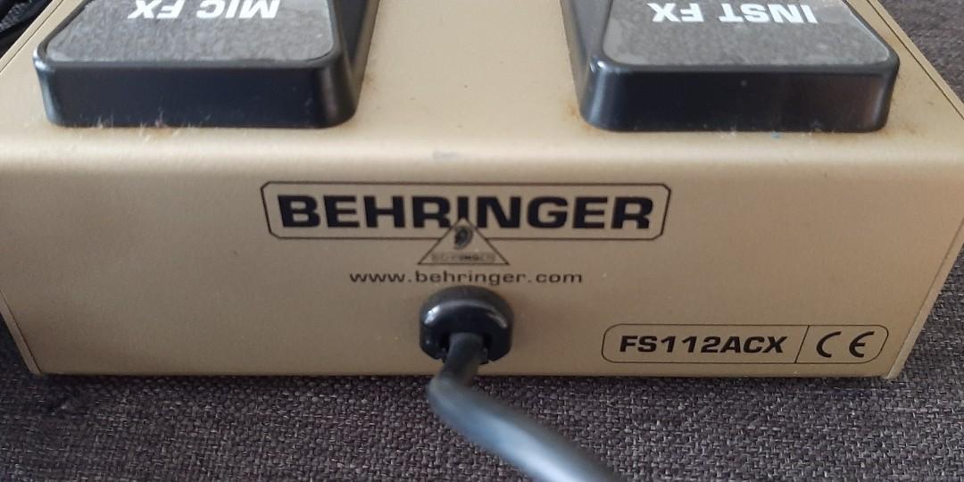 Behringer foot switch, Hobbies & Toys, Music & Media, Music Accessories ...