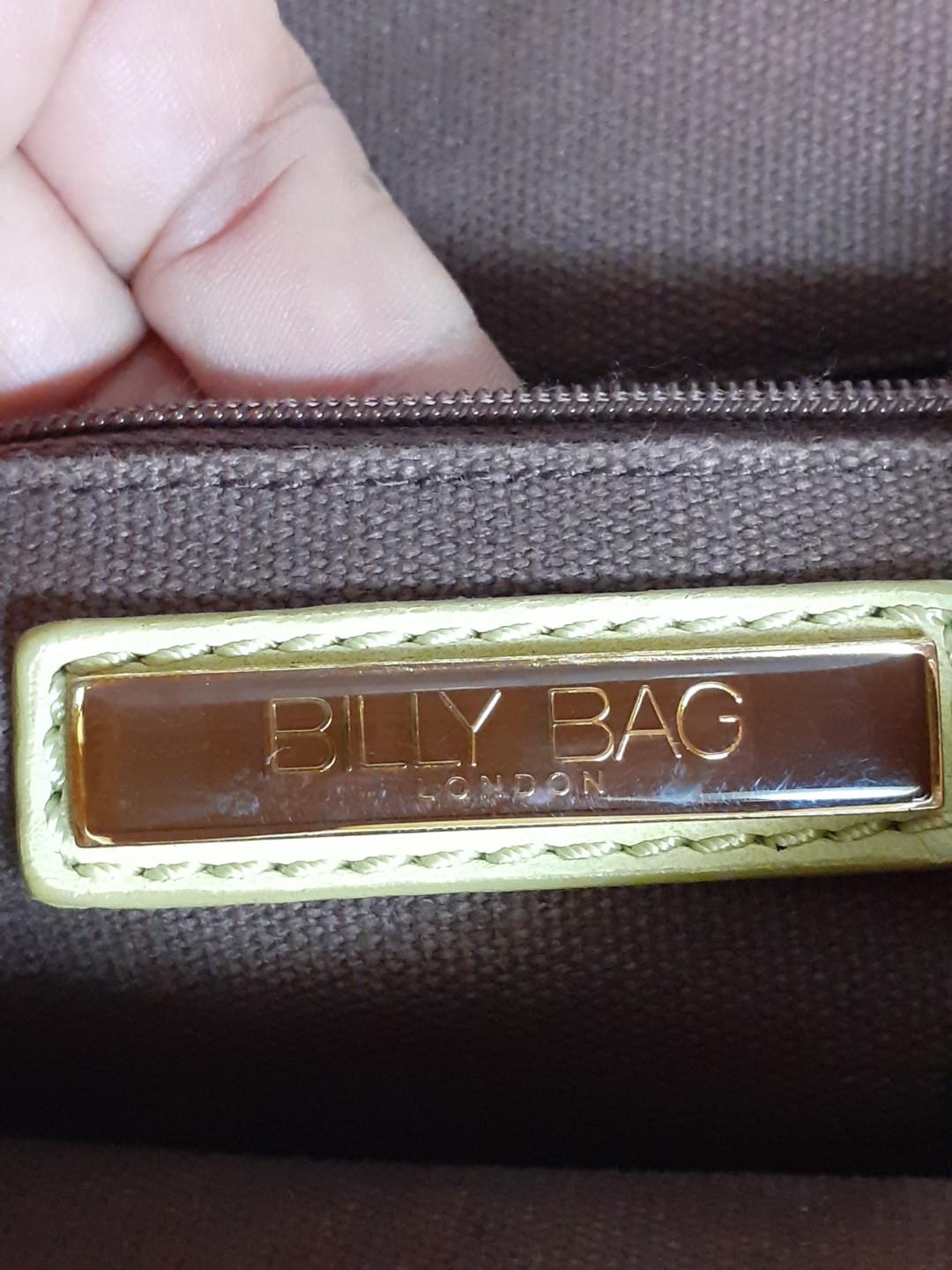 Billy Bag London Genuine Leather Shoulder Bag, Luxury, Bags & Wallets ...