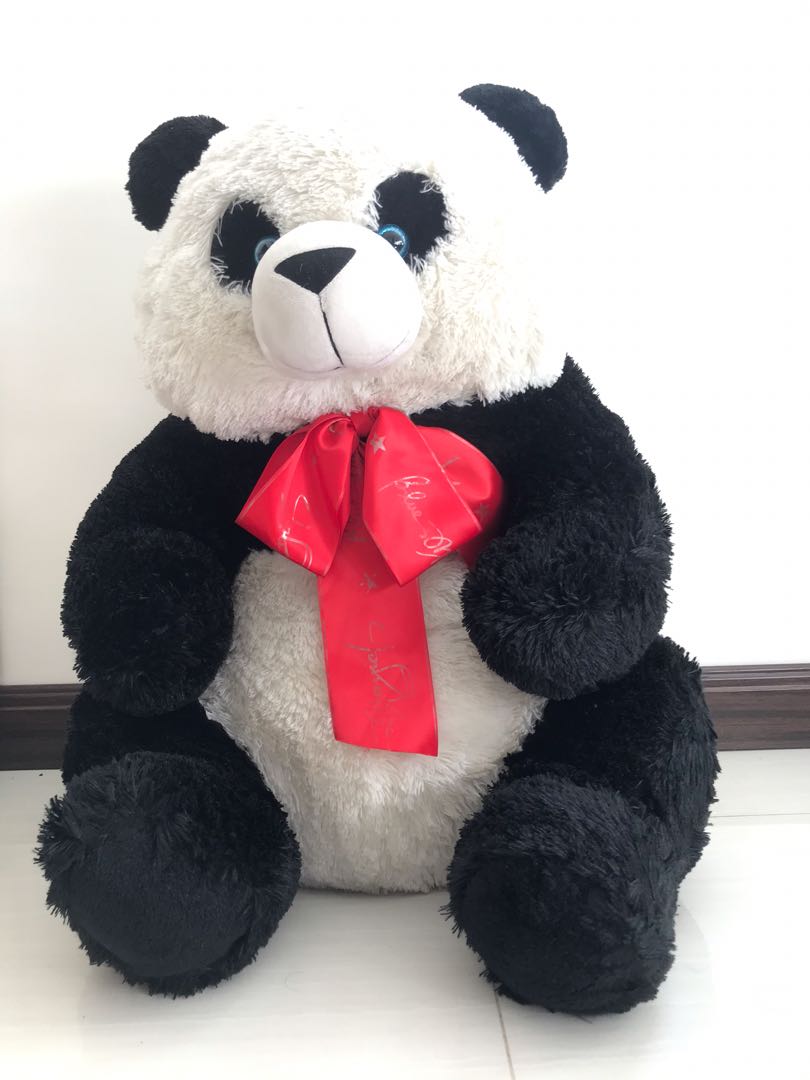 GIANT BLUE MAGIC PANDA BEAR, Hobbies & Toys, Toys & Games on Carousell