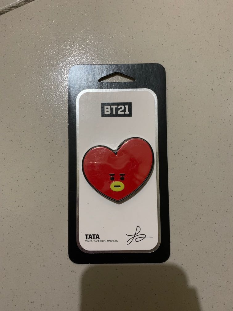 BT21 Griptok (TATA), Hobbies & Toys, Memorabilia & Collectibles, K-Wave ...