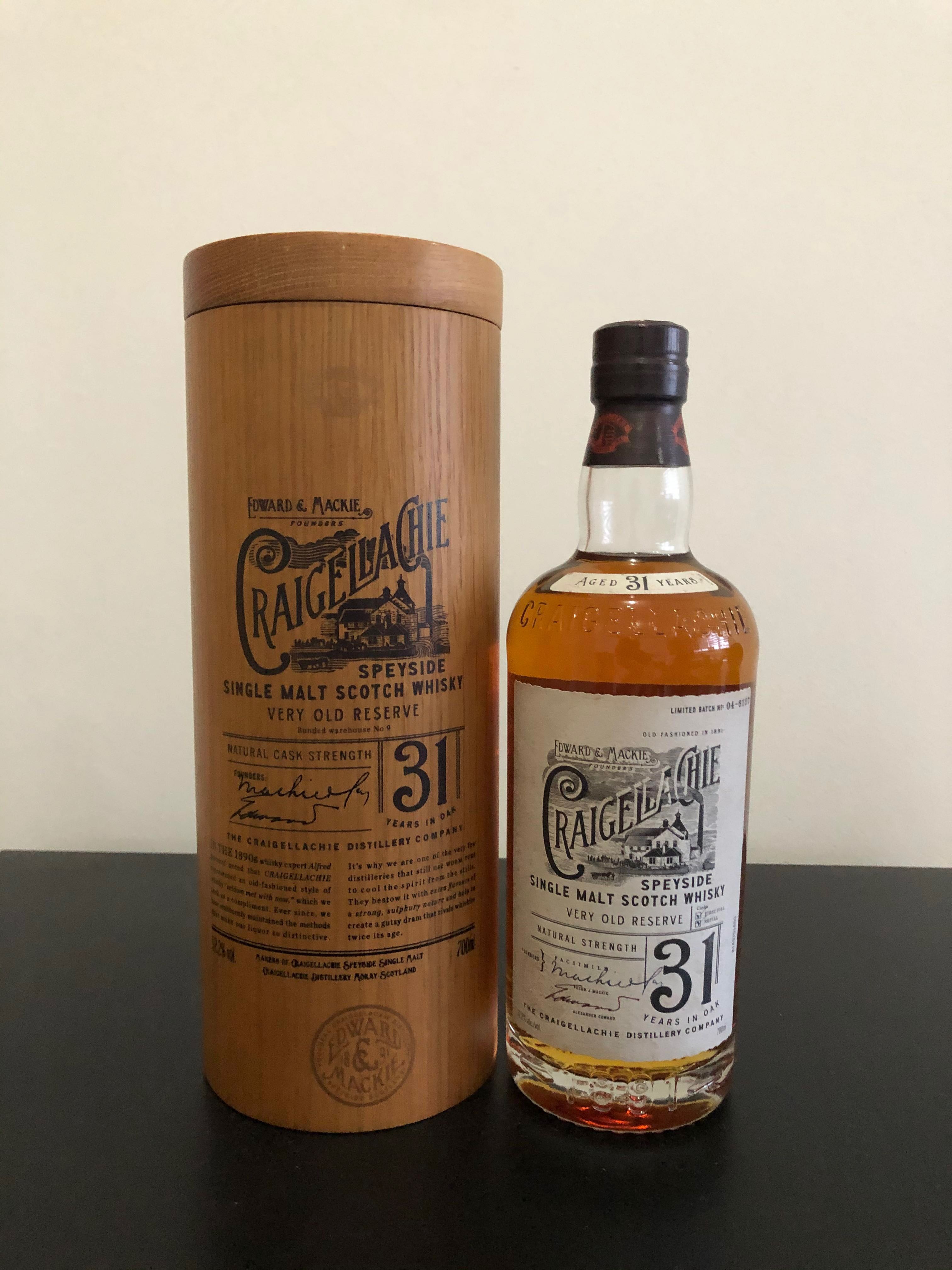 Craigellachie 31 Whisky - Best whisky 2017 (Discontinued), Food ...