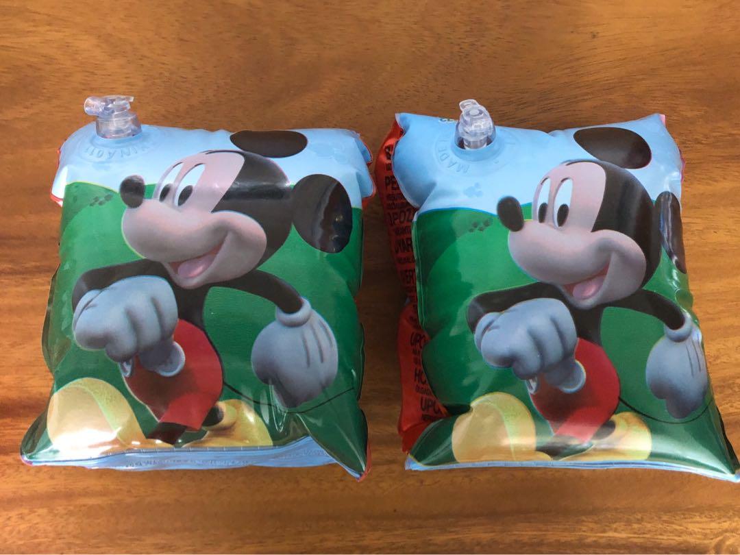 Disney arm floats, Babies & Kids, Babies & Kids Fashion on Carousell