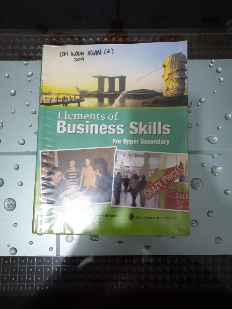 Elements of Business Skills for upper sec (EBS), Hobbies & Toys, Books & Magazines, Assessment ...