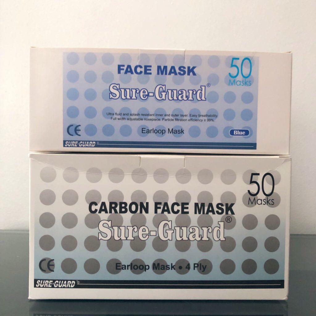 FACE MASKS (SURGICAL & CARBON), Beauty & Personal Care, Face, Face Care ...