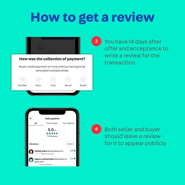 Get your first review and be featured!, Community on Carousell