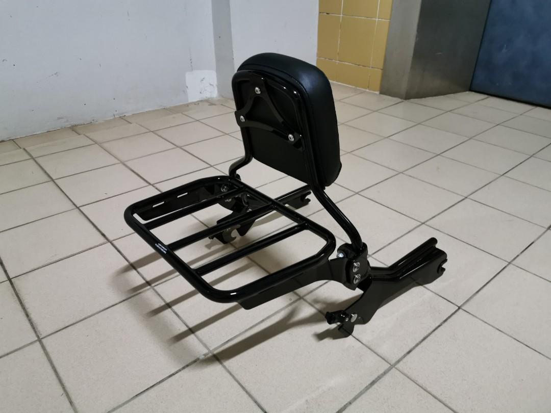 Harley softail fatboy FLFB Rack, Motorcycles, Motorcycle Accessories on ...