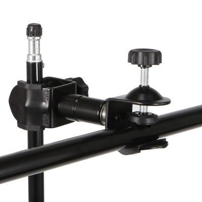 Clamp holder double U Clip dual C clamp type bracket mount for photo ...