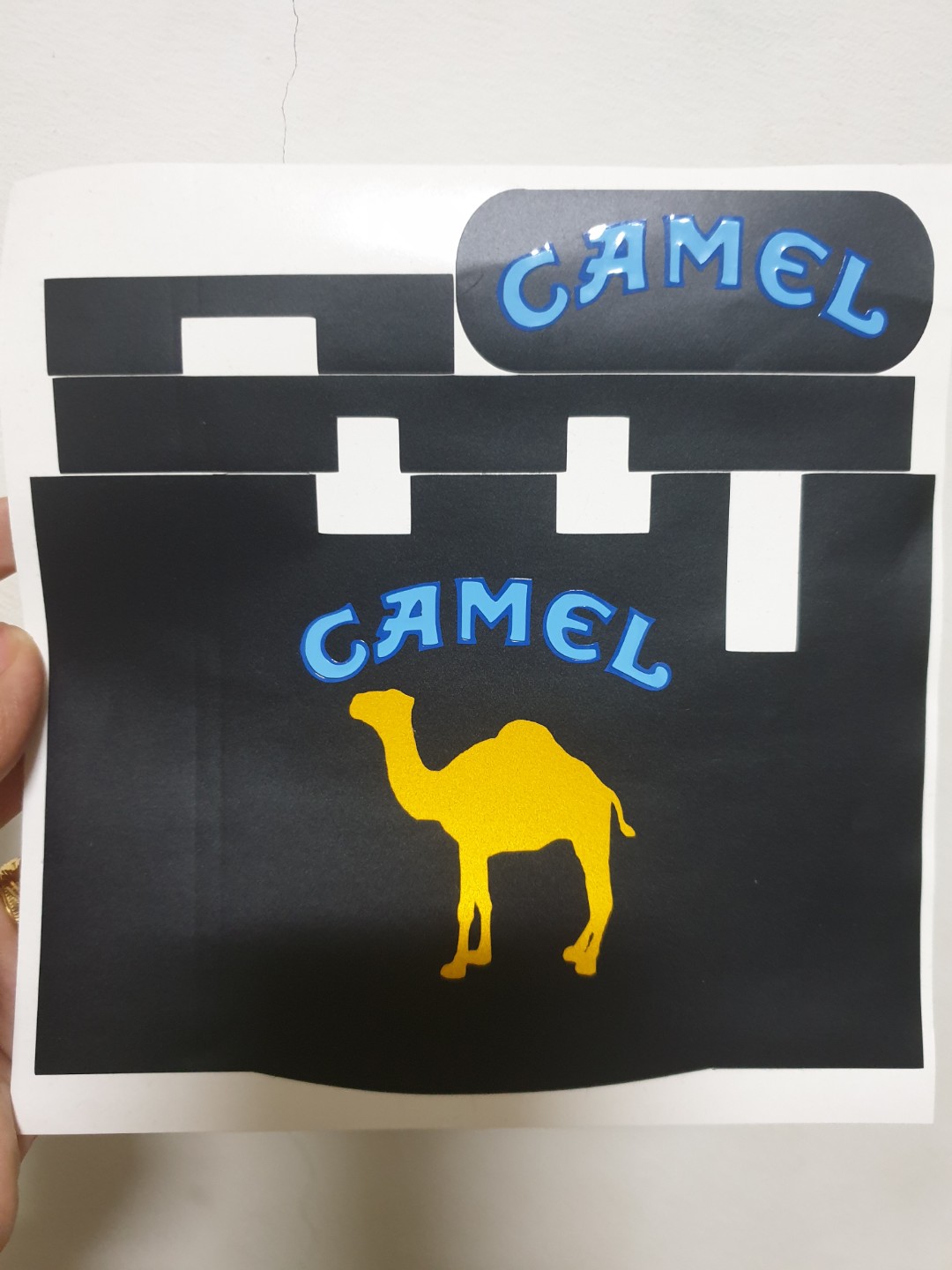 Iu Unit Sticker!, Motorcycles, Motorcycle Accessories on Carousell