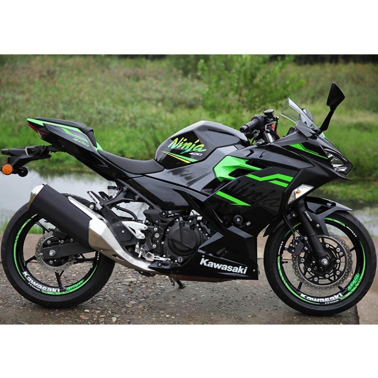 Kawasaki Ninja400 Ninja 400 decal tank headlight headlamp head light ...