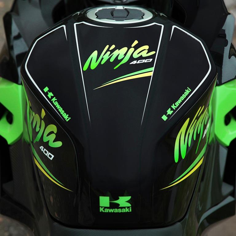 Kawasaki Ninja400 Ninja 400 decal tank headlight headlamp head light ...