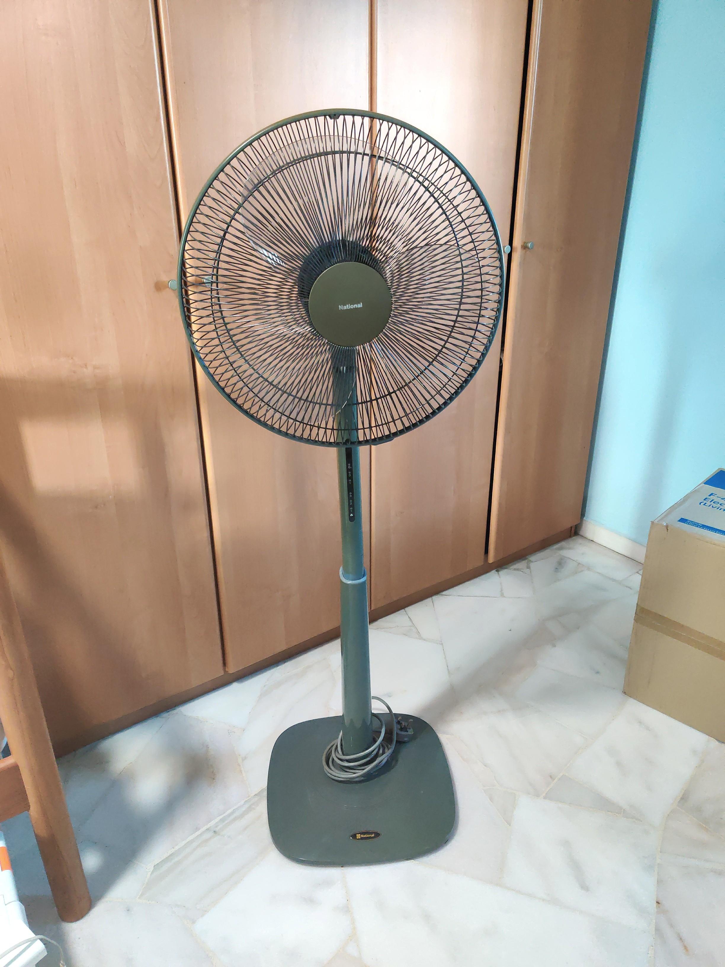 National Stand Fan F-400KS, Furniture & Home Living, Lighting & Fans ...