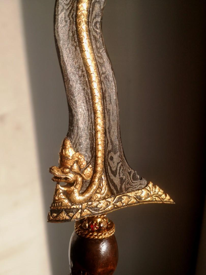 New Javanese Keris artifact No. 12 Luk13 Naga Keris, Furniture & Home ...