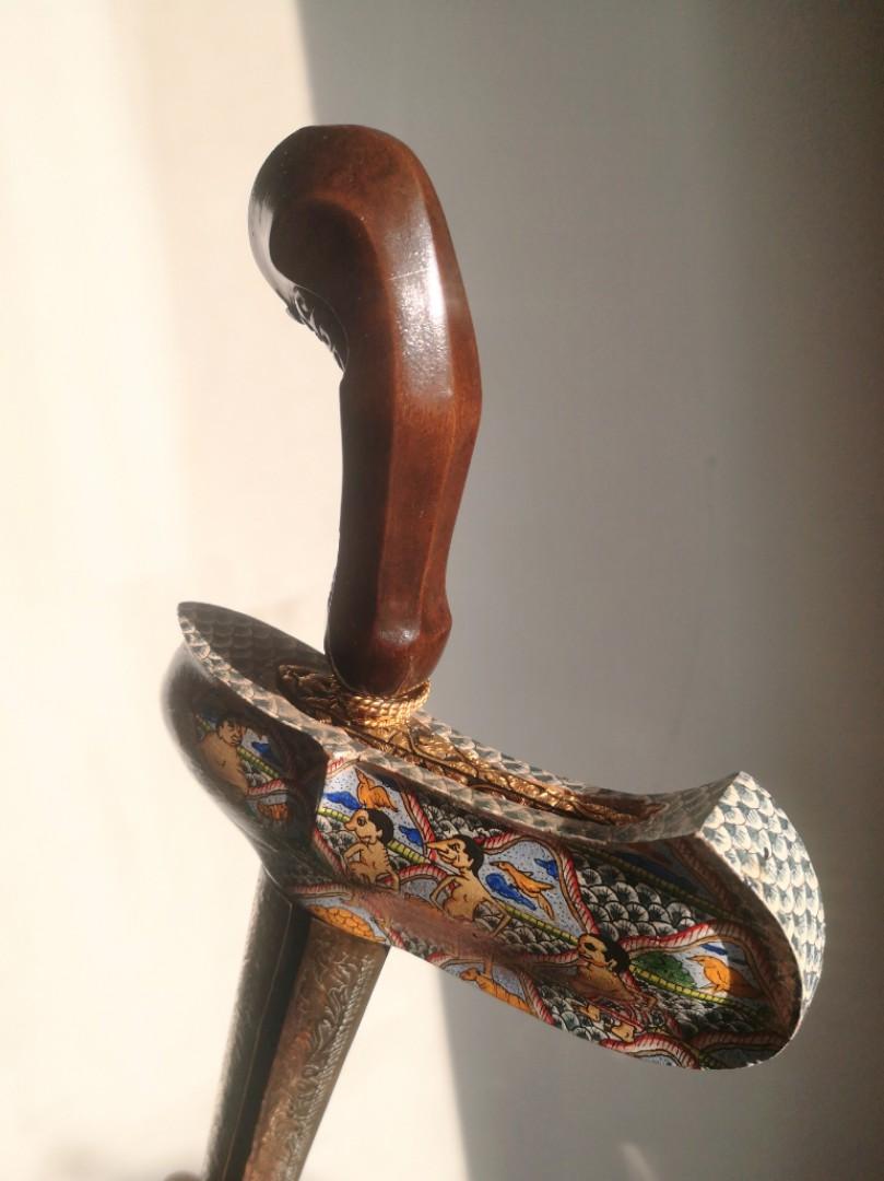 New Javanese Keris artifact No. 12 Luk13 Naga Keris, Furniture & Home ...