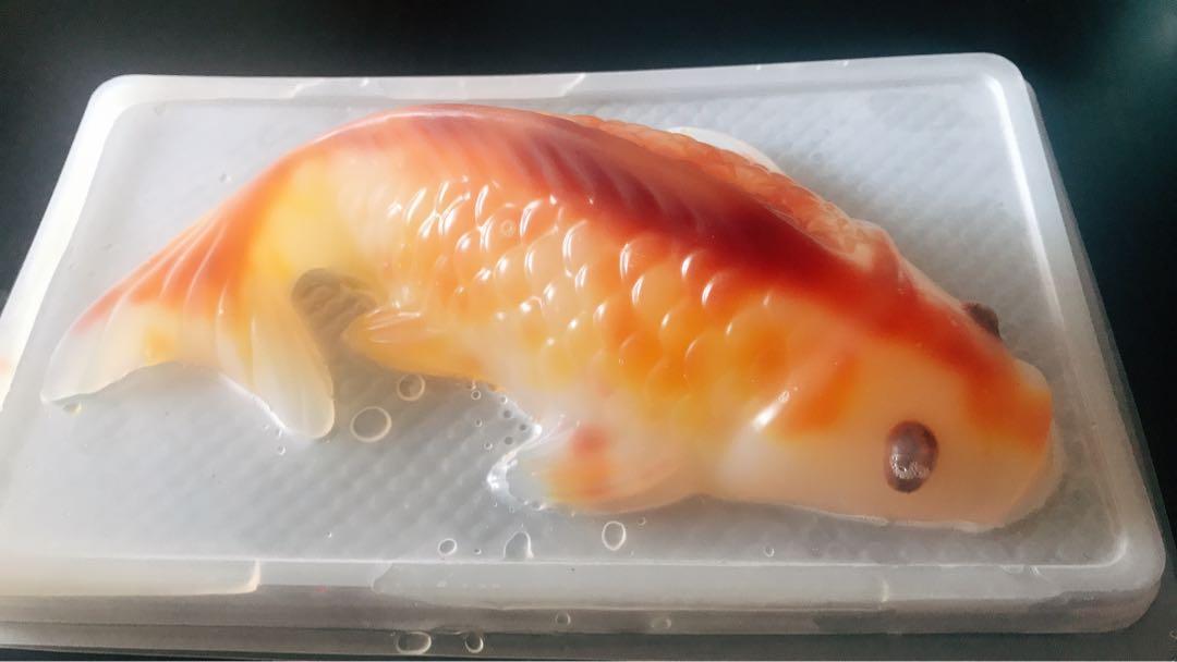 Koi fish agar agar, Food & Drinks, Homemade Bakes on Carousell