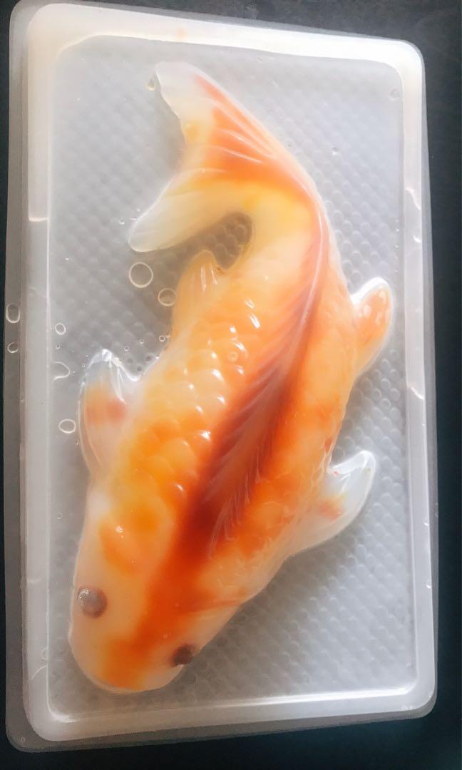 Koi fish agar agar, Food & Drinks, Homemade Bakes on Carousell