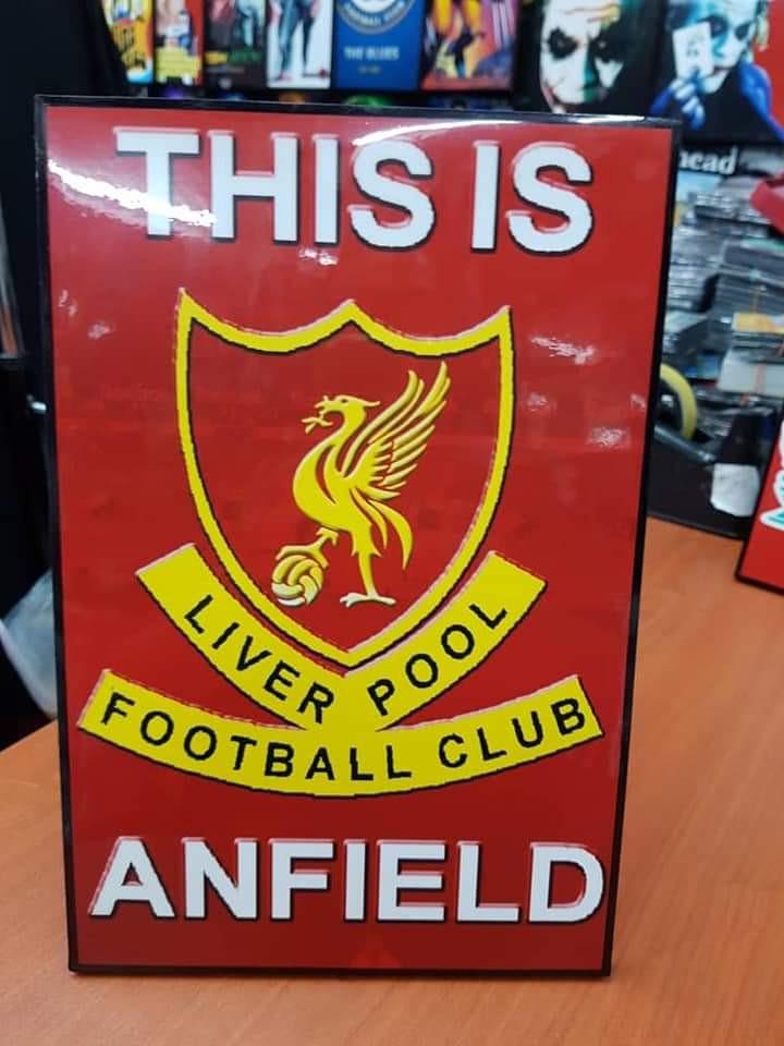 LIVERPOOL YNWA PLAGUE FRAME A4 SAIZ, Furniture & Home Living, Home ...
