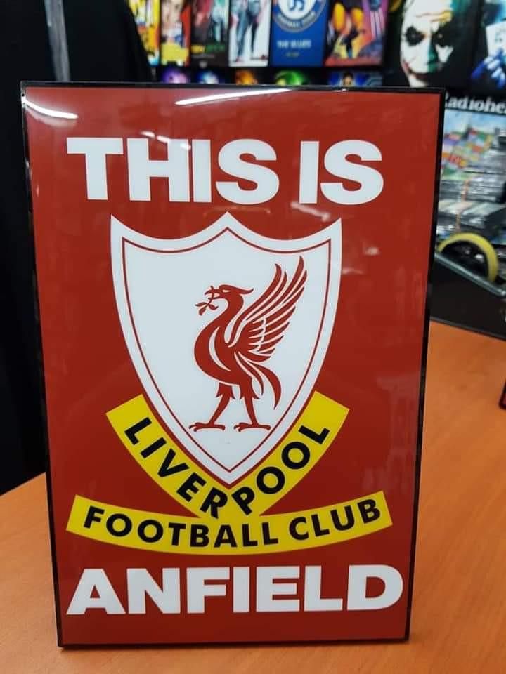LIVERPOOL YNWA PLAGUE FRAME A4 SAIZ, Furniture & Home Living, Home ...