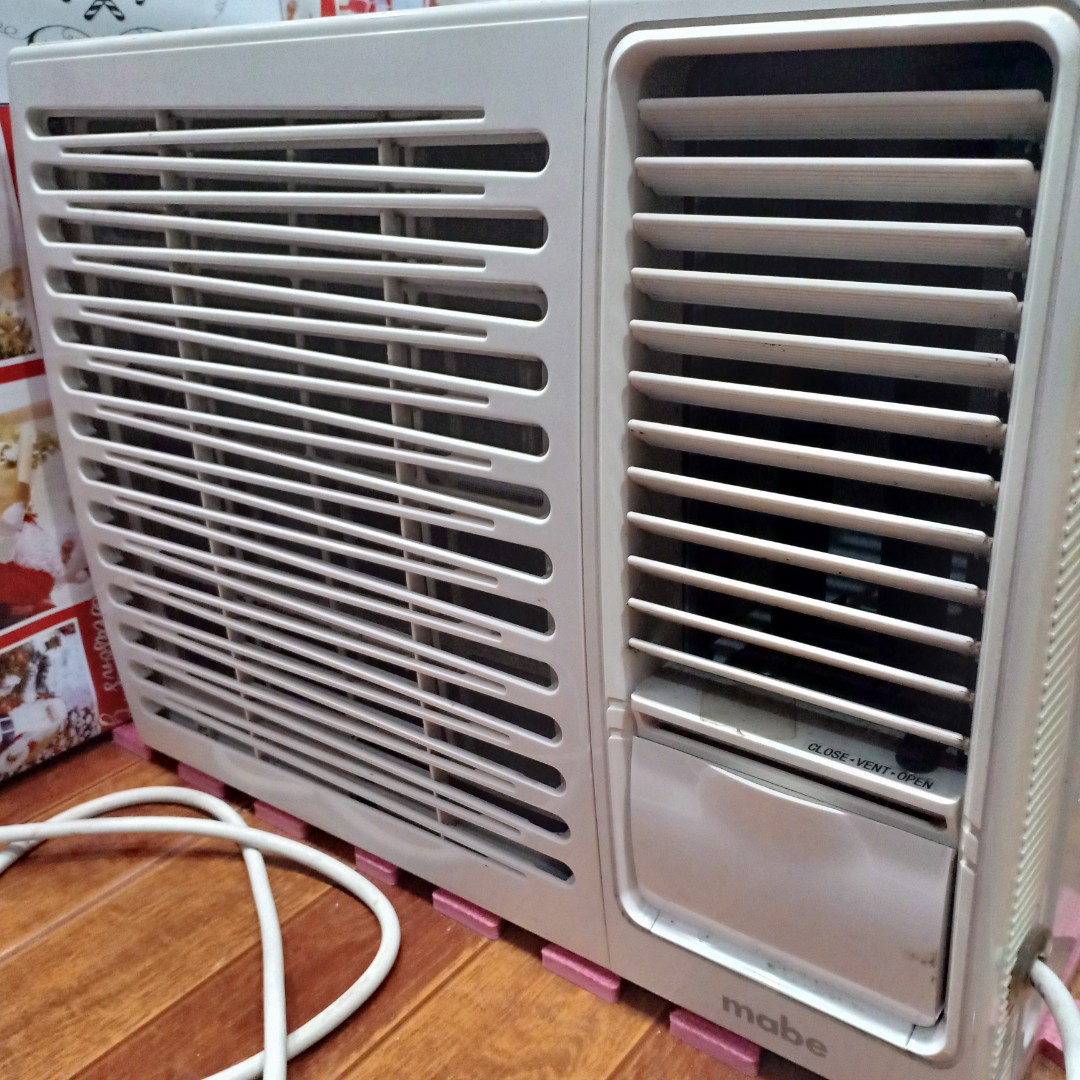 Mabe MEV07VQ 0.75hp Window Type Air Conditioner (Manual), TV & Home ...