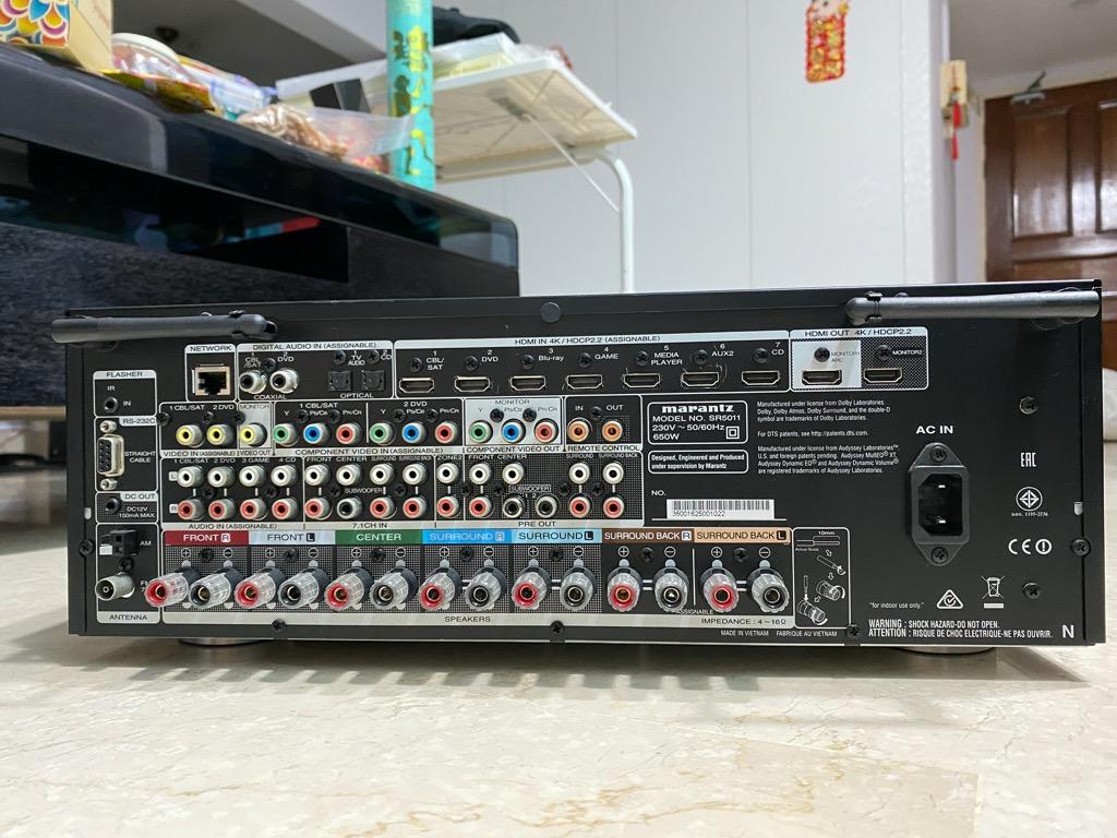 Marantz SR-5011 AV Receiver, Audio, Soundbars, Speakers & Amplifiers on ...