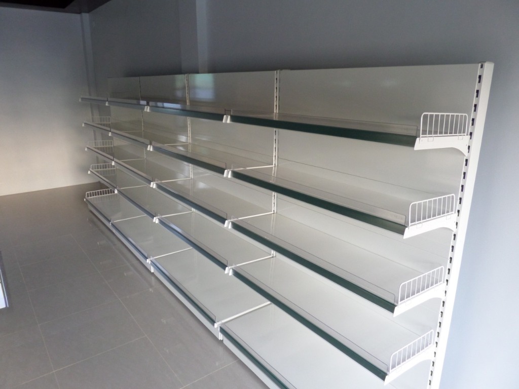 Metal Backing - Supermarket Gondola Shelving Store, Furniture & Home ...