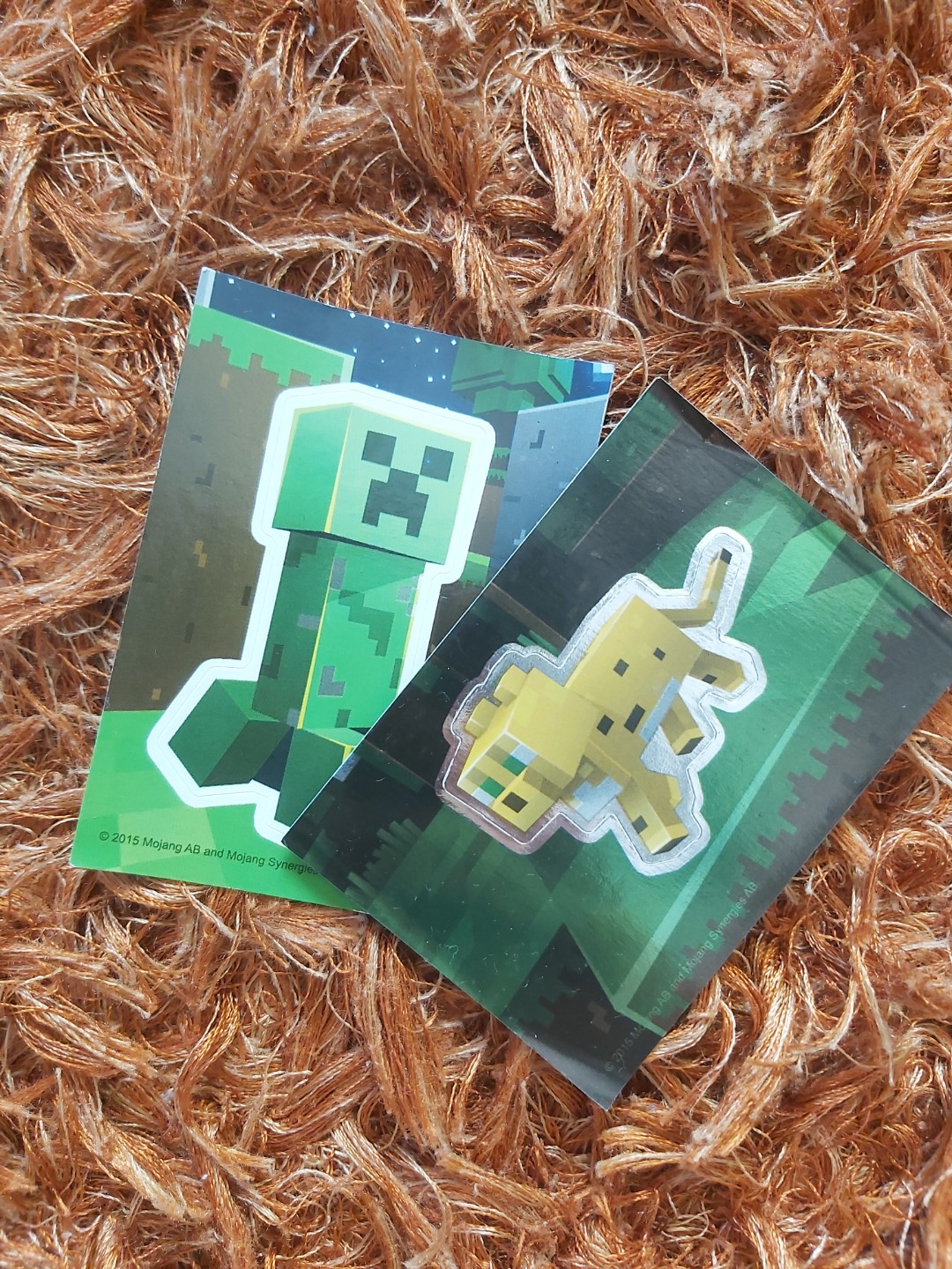 Minecraft stickers, Hobbies & Toys, Toys & Games on Carousell