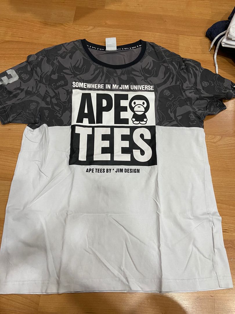 Original Aape, Men's Fashion, Tops & Sets, Tshirts & Polo Shirts on Carousell