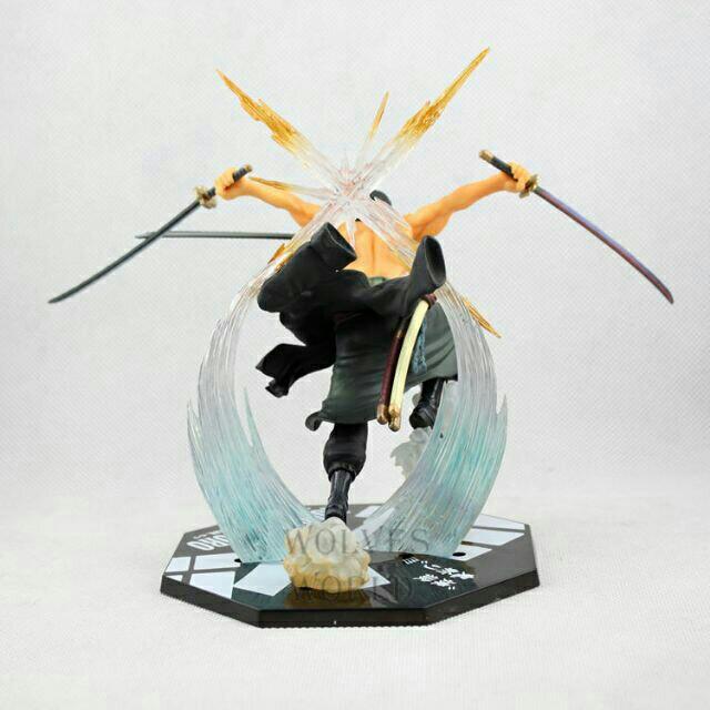 One Piece Roronoa Zoro Battle Version Figure (bootleg), Hobbies & Toys ...