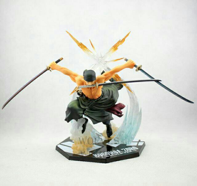 One Piece Roronoa Zoro Battle Version Figure (bootleg), Hobbies & Toys ...