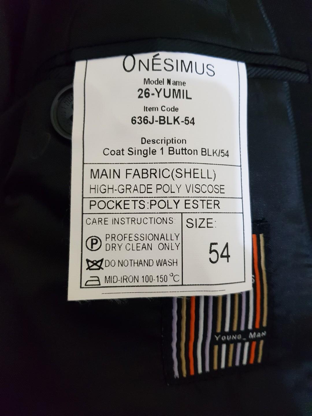 Onesimus Coat, Men's Fashion, Coats, Jackets and Outerwear on Carousell