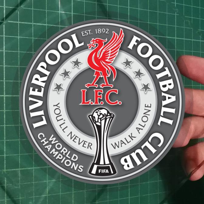Removable Static Cling Car Windscreen Decals - LIVERPOOL FOOTBALL CLUB ...