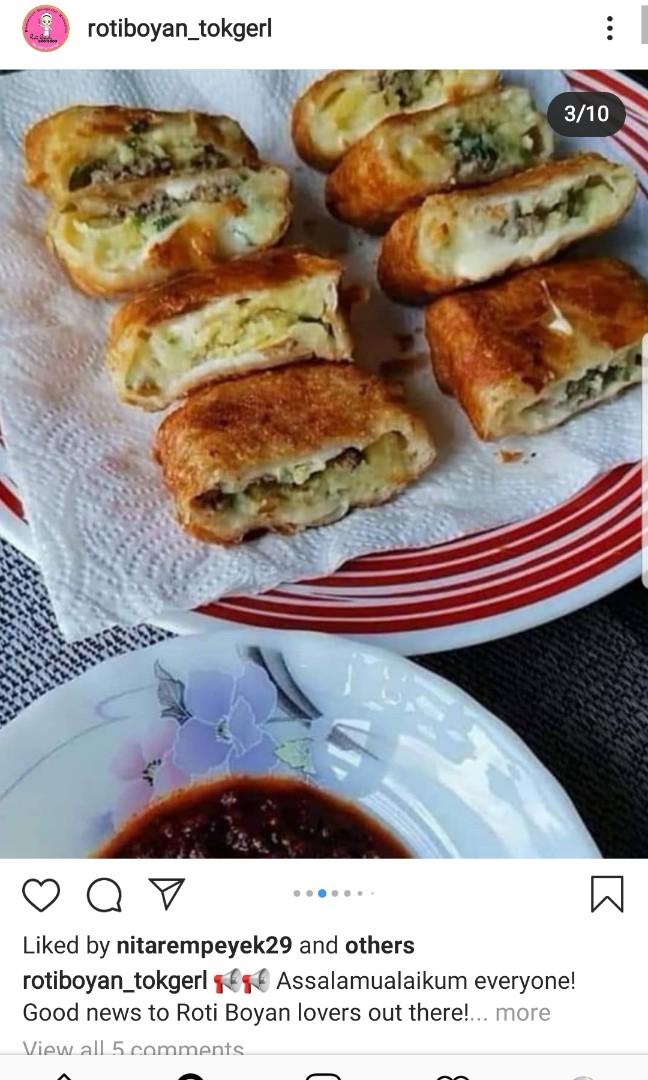 Roti Boyan, Food & Drinks, Local Eats on Carousell