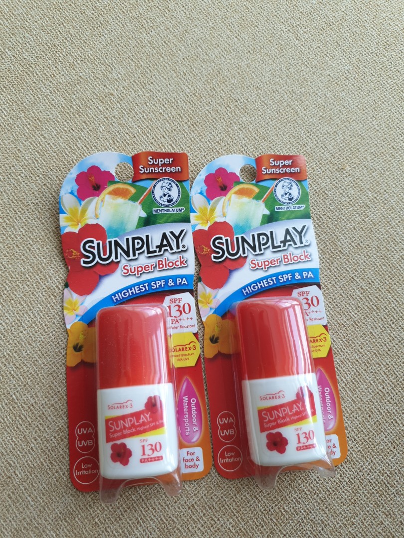 Sunplay Super Sunscreen SPF 130 PA++++, Beauty & Personal Care, Face ...
