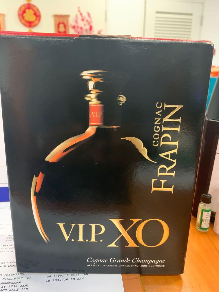 VIP XO COGNAC FRAPIN, Food & Drinks, Alcoholic Beverages on Carousell