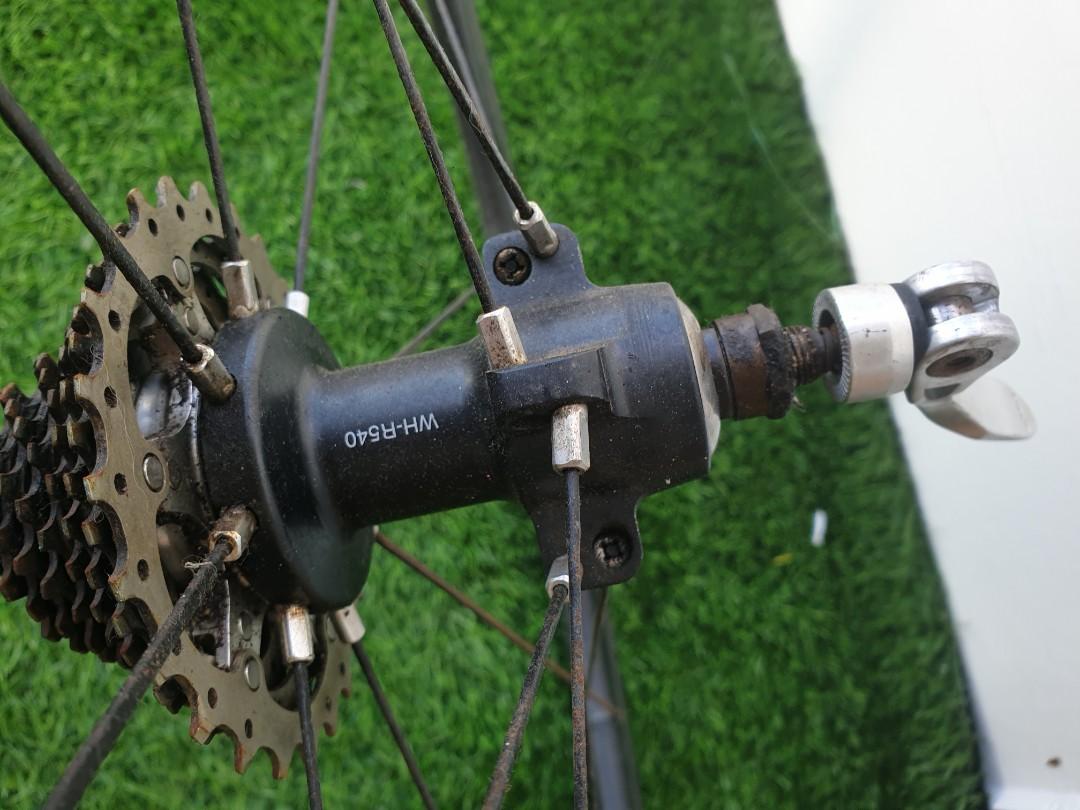 SHIMANO WH-R540 complete Wheelset, Sports Equipment, Bicycles & Parts ...