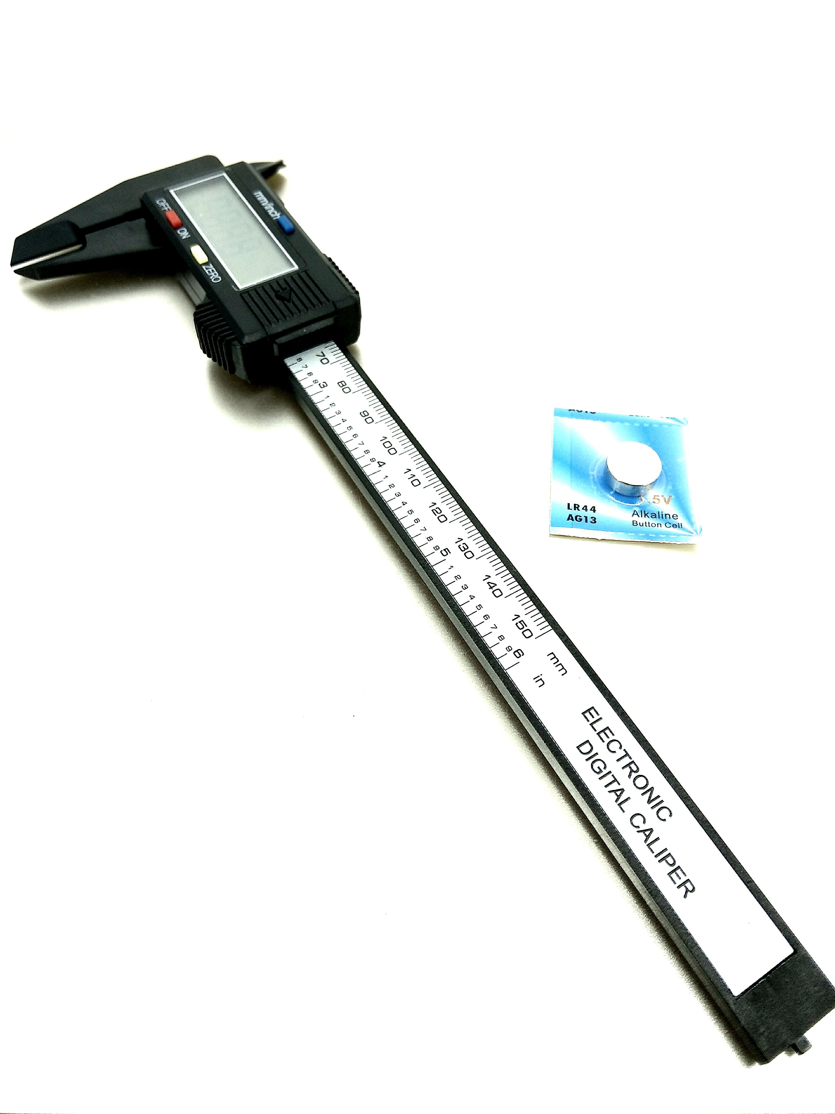電子卡尺 150mm Digital Caliper electric ruler electronic caliper digital ...