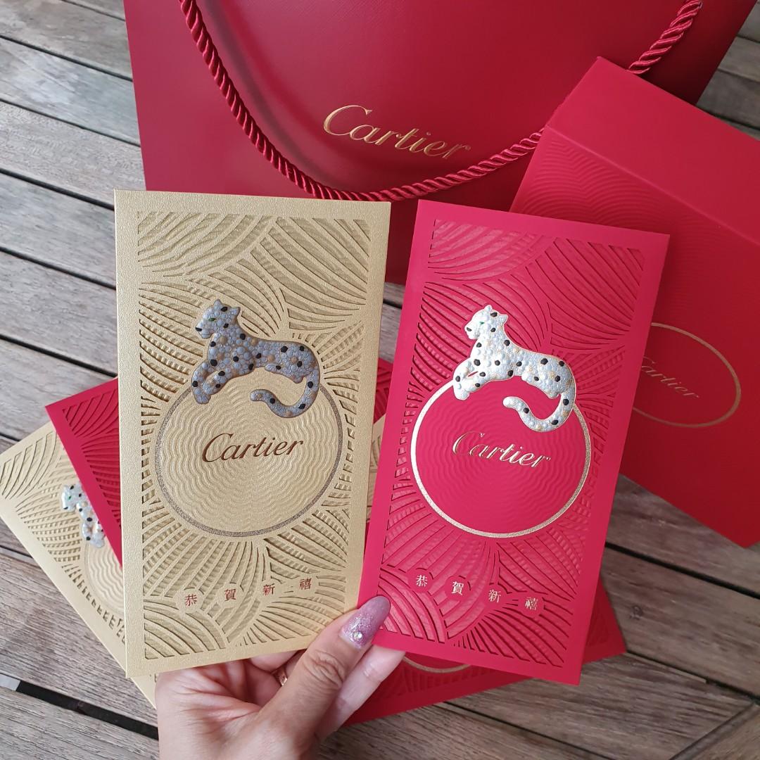 Cartier Red Packets Cartier Angpao, Luxury, Accessories on Carousell