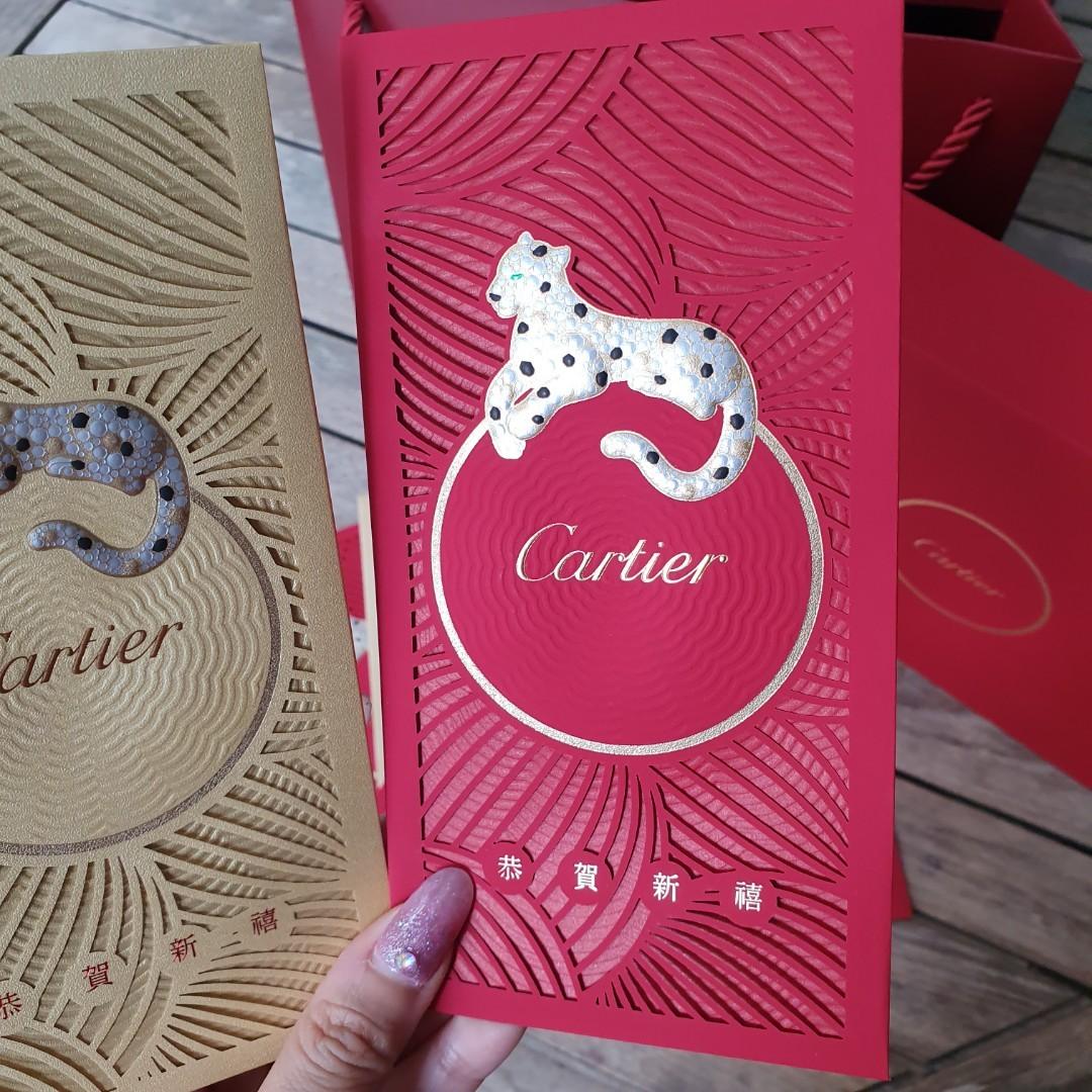 Cartier Red Packets Cartier Angpao, Luxury, Accessories on Carousell