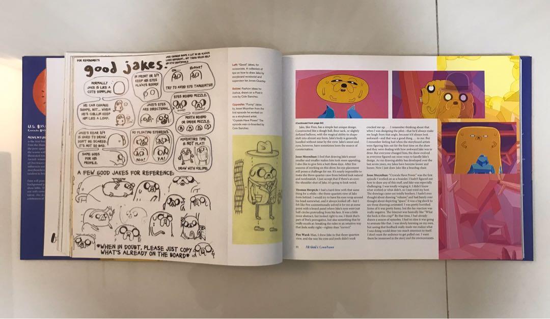 Adventure Time Art Book, Hobbies & Toys, Books & Magazines, Children's ...