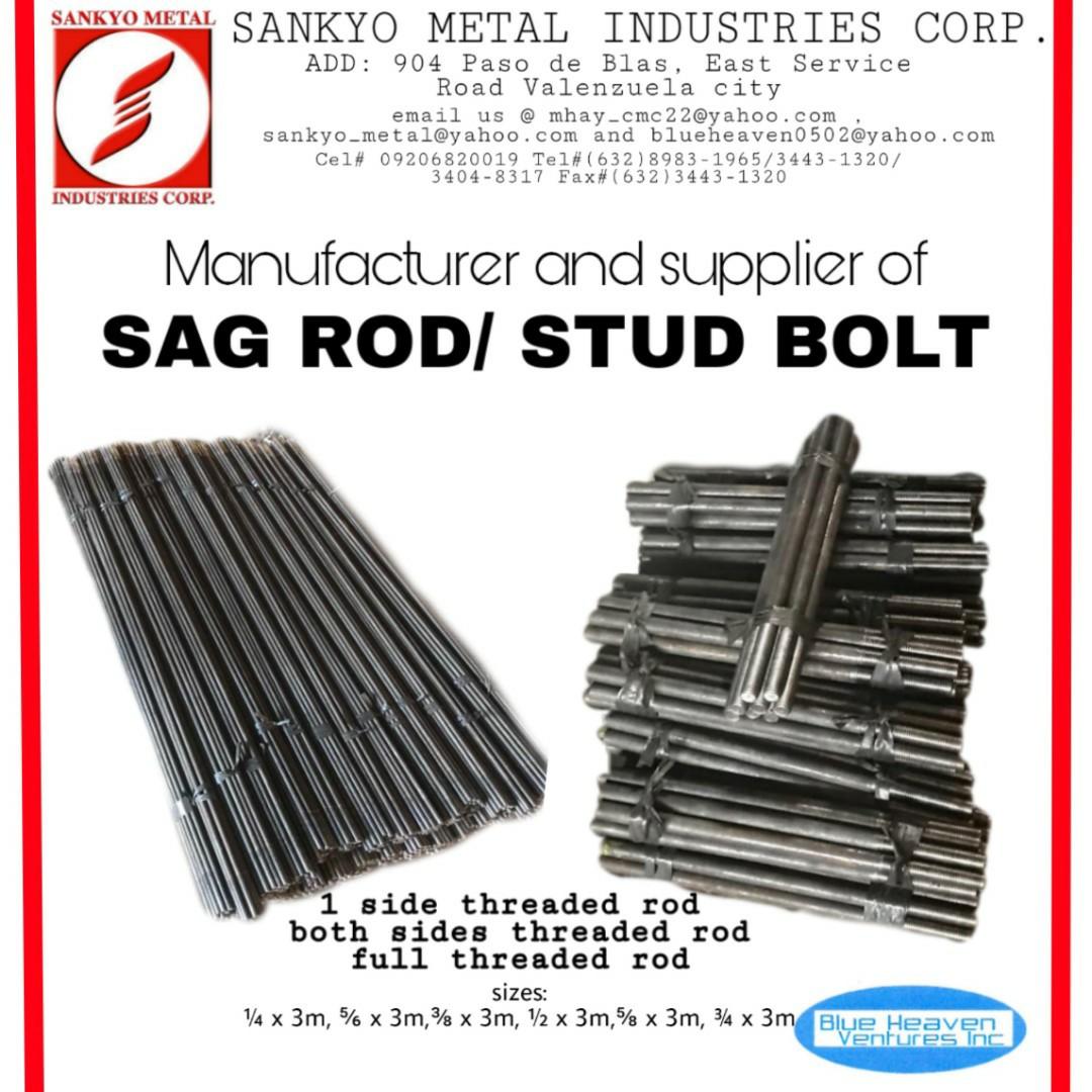 Anchor bolt and sagrod, Commercial & Industrial, Construction ...