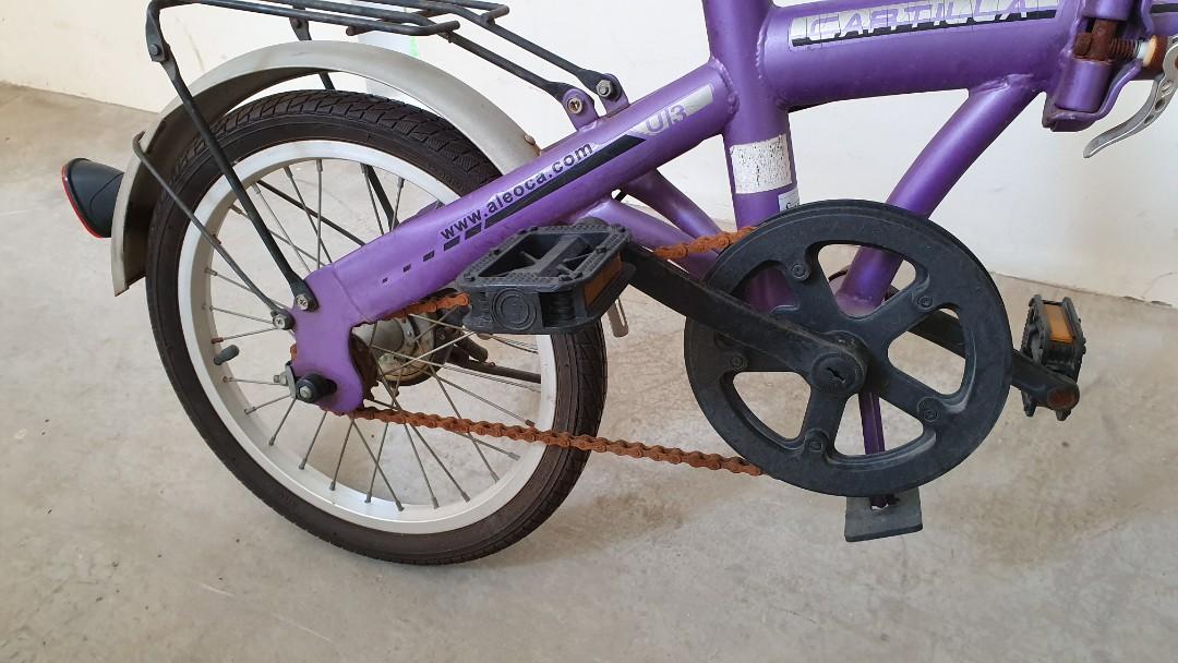 [Bicycles] Aleoca Cartilla Folding Bicycle, Sports Equipment, Bicycles ...