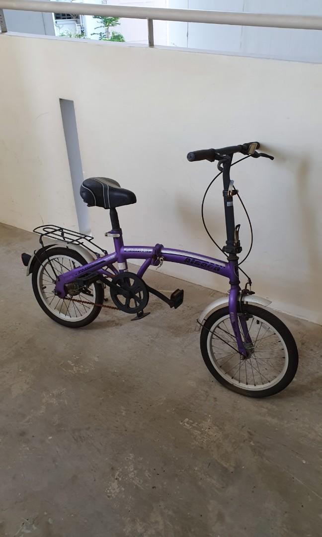 [Bicycles] Aleoca Cartilla Folding Bicycle, Sports Equipment, Bicycles ...