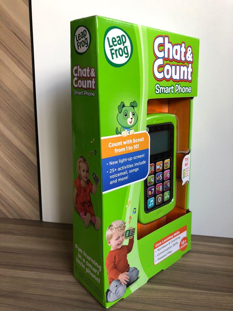 BN Leap Frog Chat and Count Toy Phone, Hobbies & Toys, Toys & Games on ...