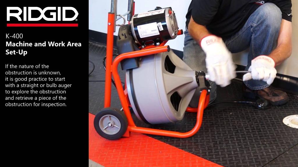 Ridgid Drain Auger Machine at Eddie Avila blog