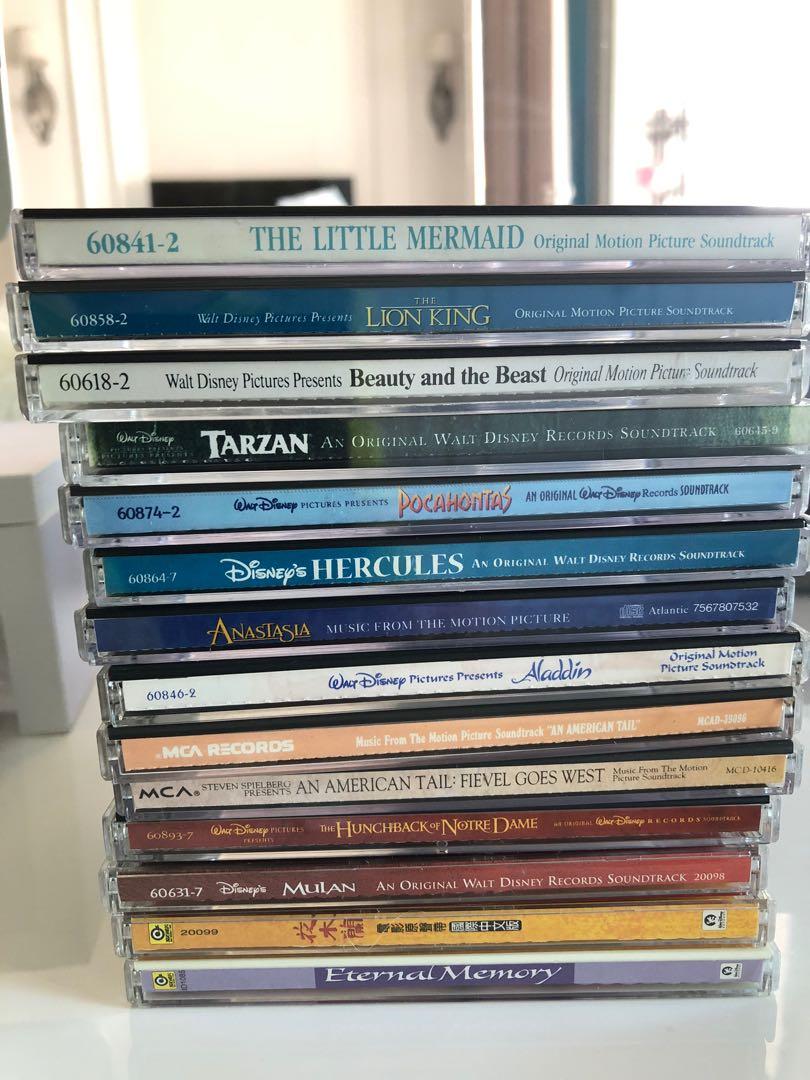 Original Disney Movie Soundtracks, Hobbies & Toys, Music & Media, CDs ...