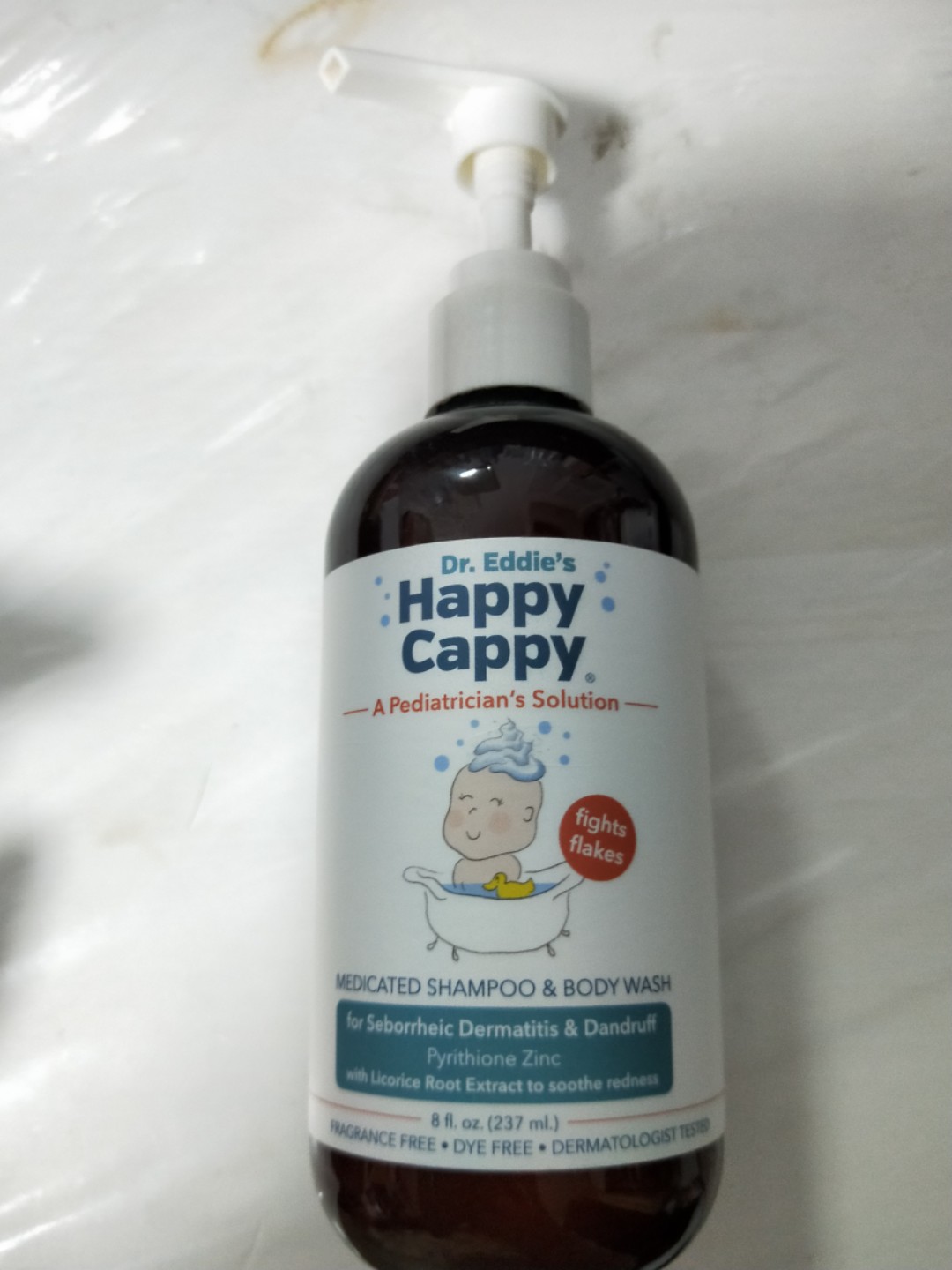 Dr. Eddie's Happy Cappy Medicated Shampoo and Body Wash, Beauty ...