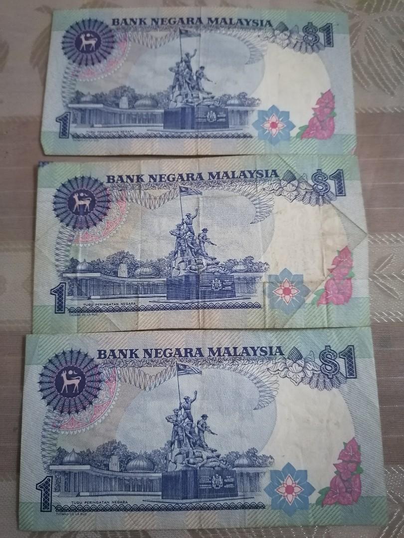 Duit Kertas Lama RM1, Hobbies & Toys, Collectibles & Memorabilia ...