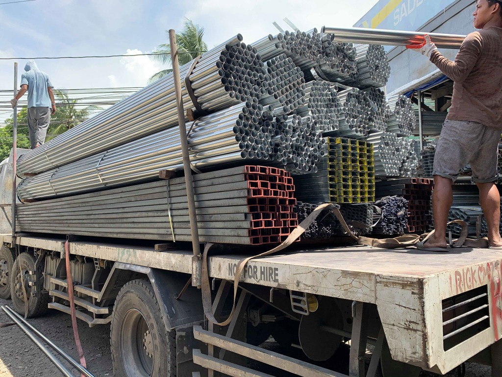 GI Pipe Scaffolding, Commercial & Industrial, Construction & Building ...