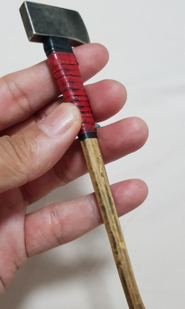 hot toys 1/6 scale firefighter axe and crowbar metal, Hobbies & Toys ...