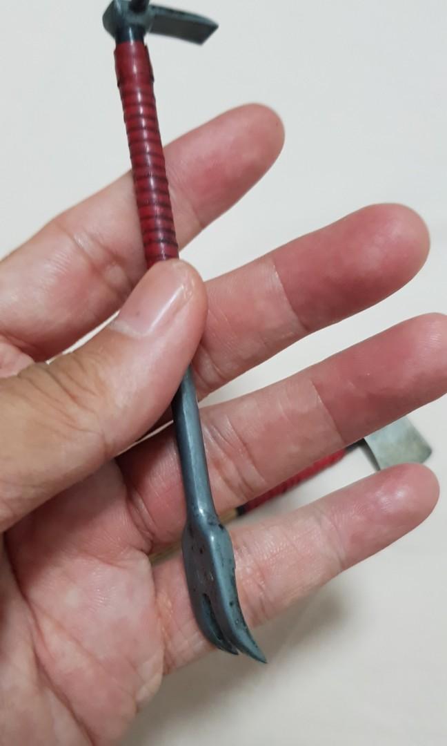 hot toys 1/6 scale firefighter axe and crowbar metal, Hobbies & Toys ...