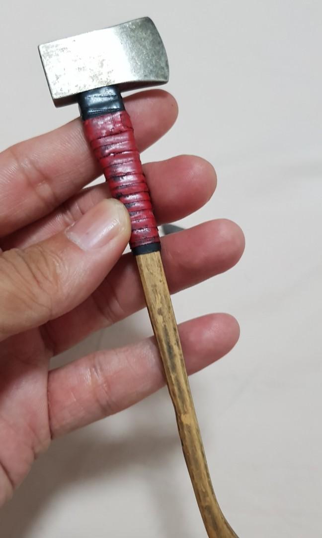 hot toys 1/6 scale firefighter axe and crowbar metal, Hobbies & Toys ...